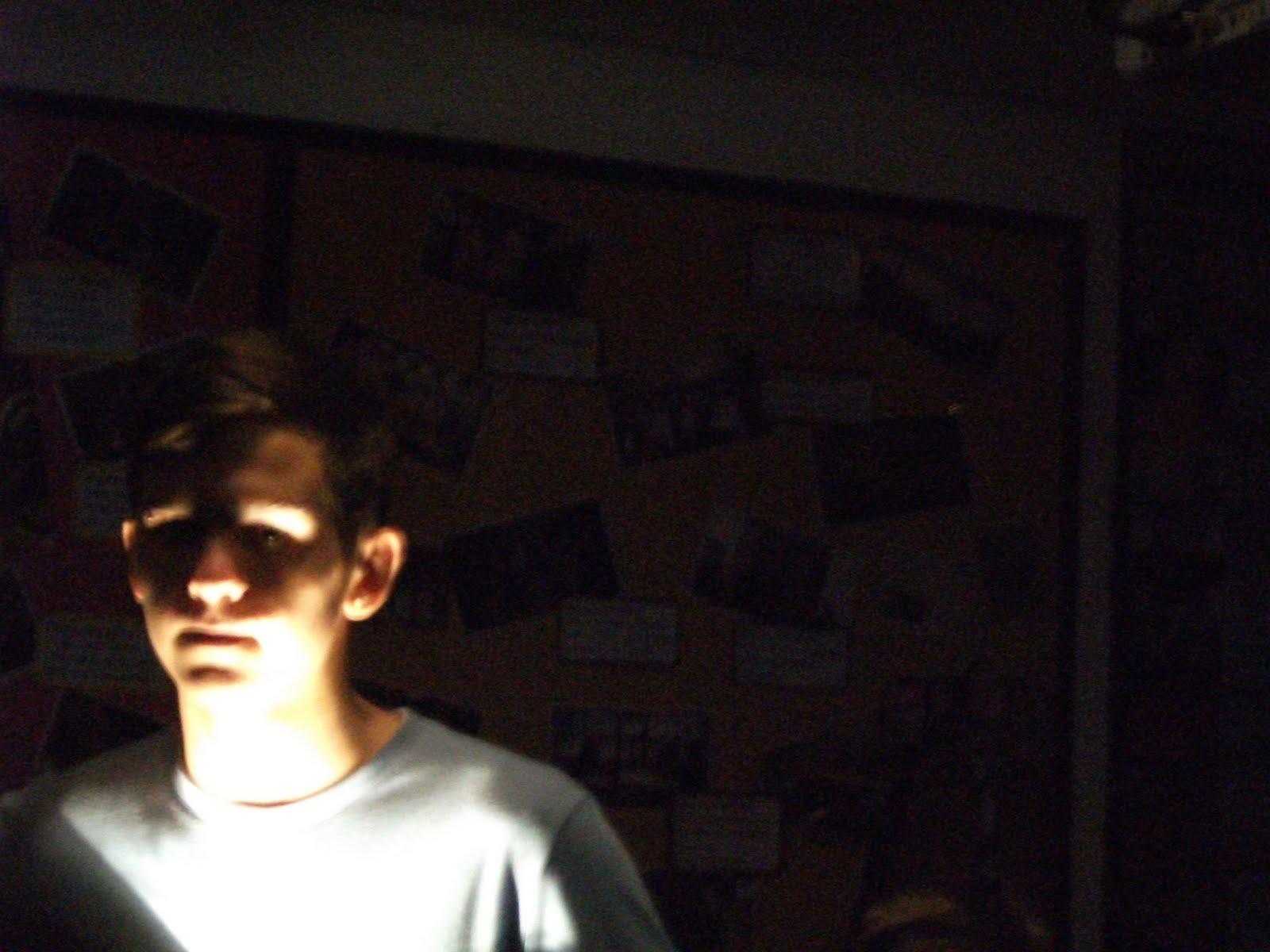 IB Film Studies Horror: Lighting Lesson Photos