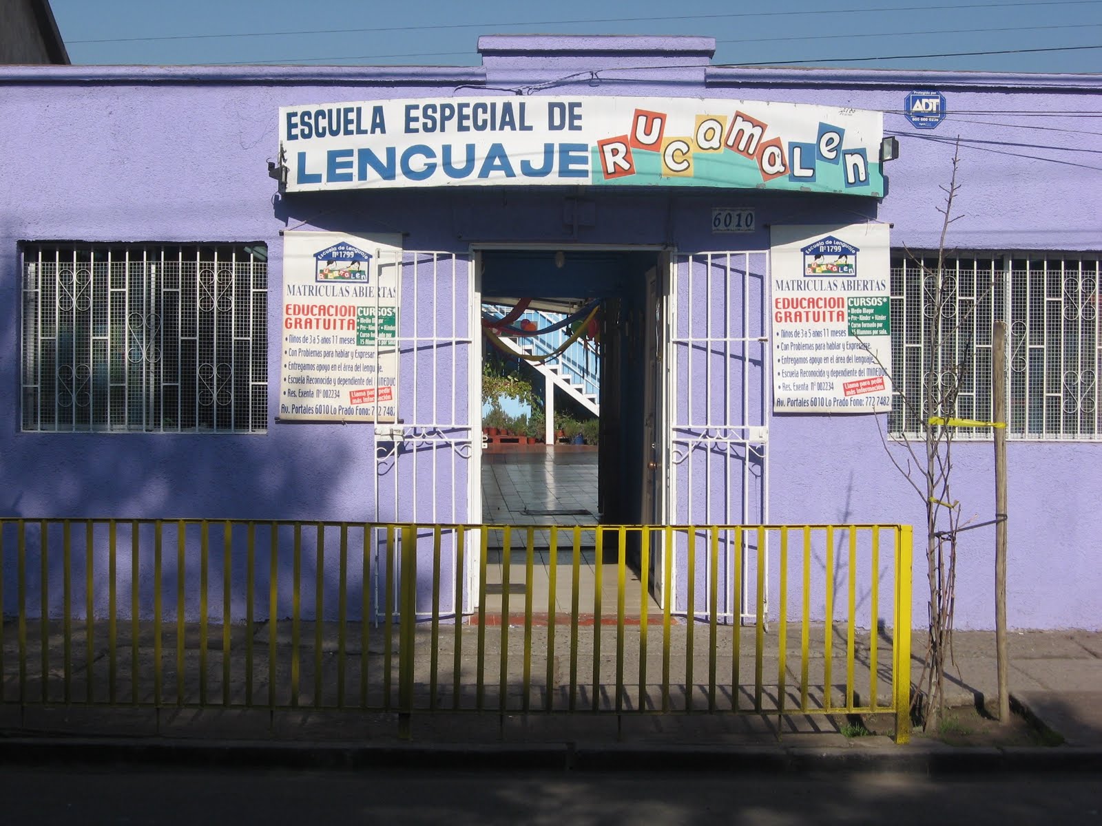 Escuela Especial de Lenguaje " RUCAMALEN": Descripción de infraestructura