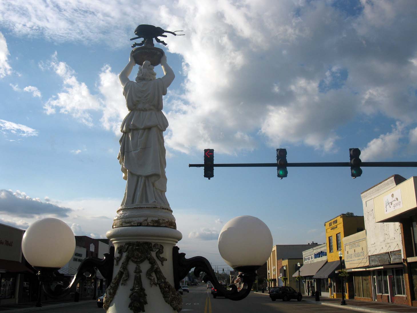 Eccentric Roadside: Weevil, weevil rock you: Enterprise, Alabama's Boll ...