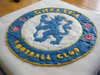 Rachel's Emporium of Cake: Alex's Chelsea FC Cake
