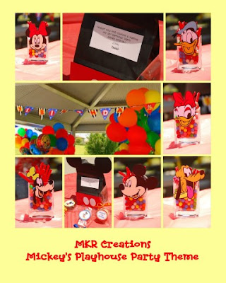 MKR Creations: Mickey Mouse Clubhouse Party Theme