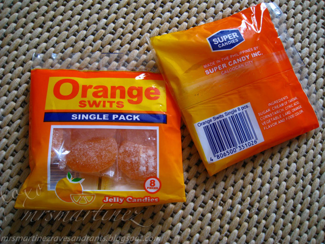Remember When... Orange Swits Jelly Candies - MrsMartinez's Raves and ...