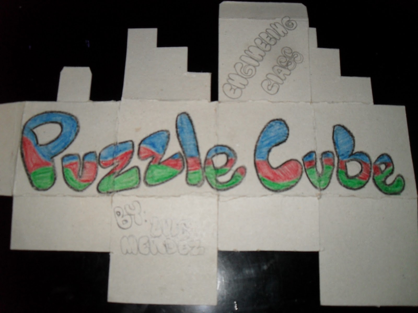 L.Mendez's Engineering Design: Puzzle Cube Package