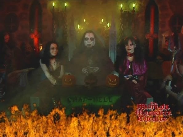 The Sinister Minister Horror Host Graveyard Promo