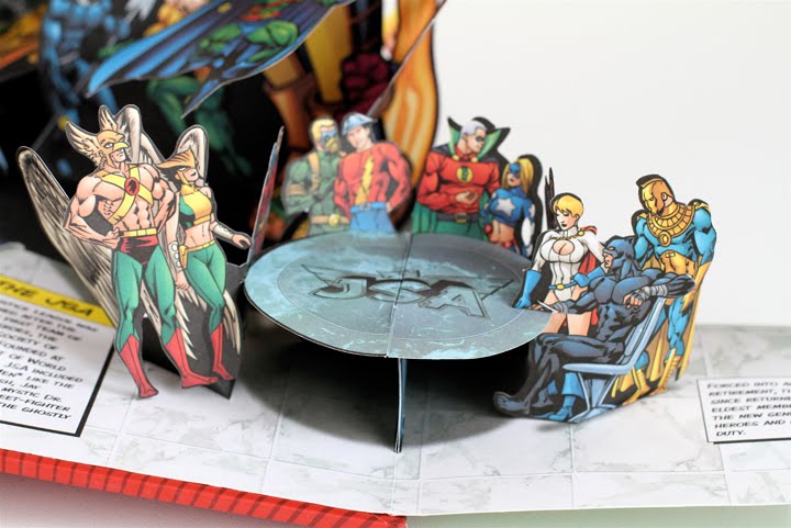 On My Bookshelf...: Superheroes: A Pop-up Book