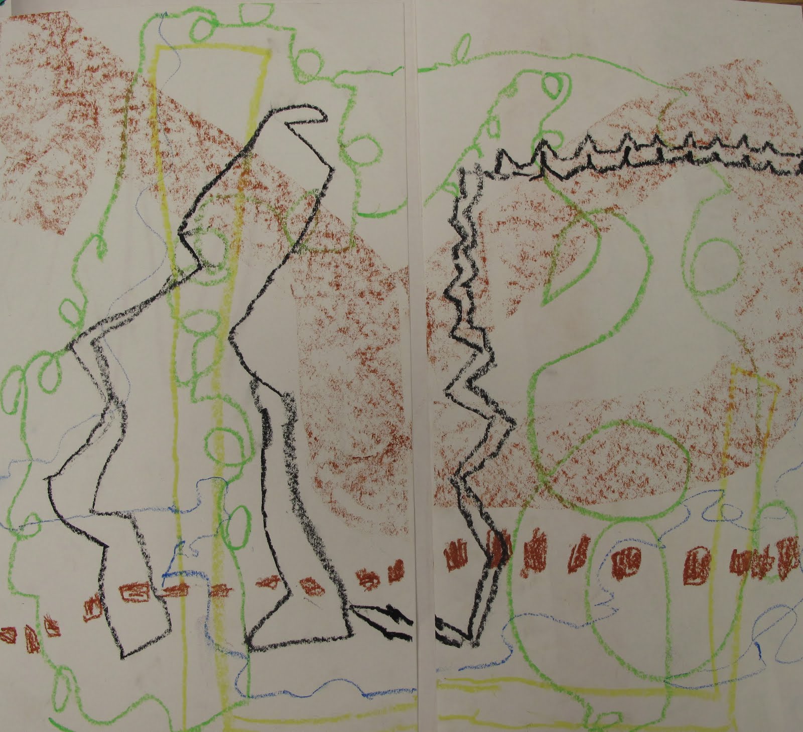 Artists For Kids: First grade: Continuous line drawings