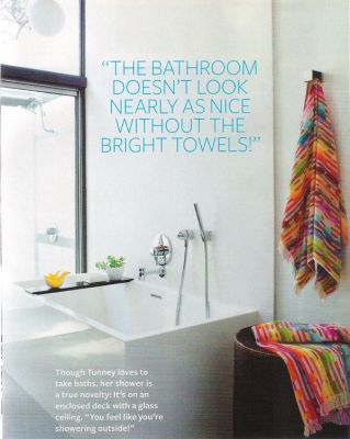 a pina colada: Home Tour: Robin Tunney's Home