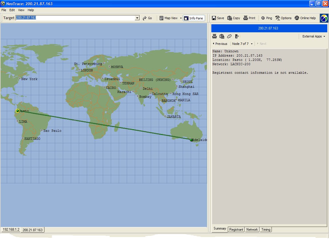 LABORATORIOS: USO DE NEOTRACE: INTERNETWORKS