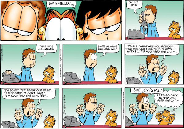 Musing of an Expressive, Ordered and Restless Mind: Garfield - cartoon ...