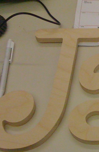 How to Make DIY Wall Letters: What I'm Makin' Monday - Cherish365