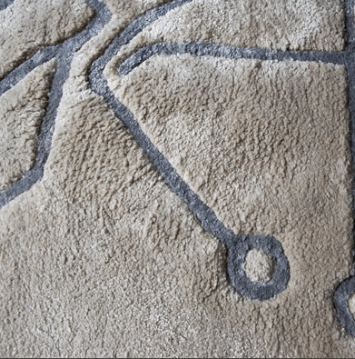 Patrick J. Baglino, Jr. Interior Design: Paris Metro Rug.