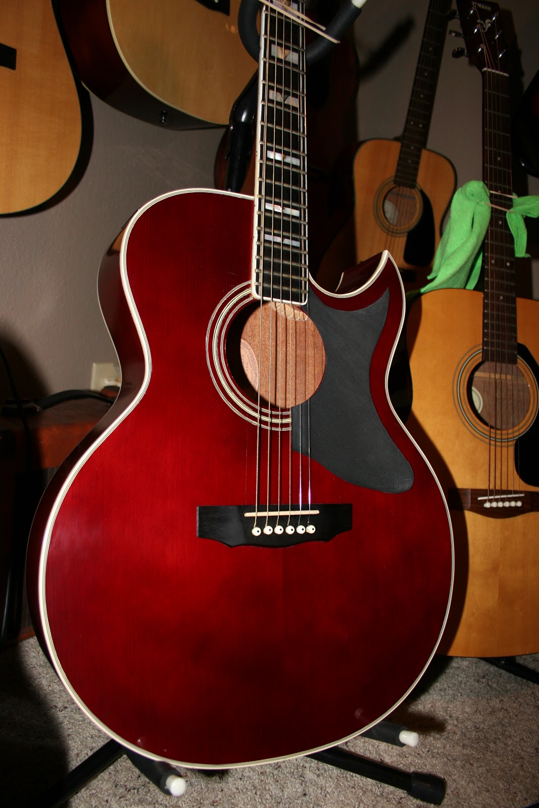 Guitar Jam Guitars: Guild F 45 ce with LR Baggs acoustic pickup