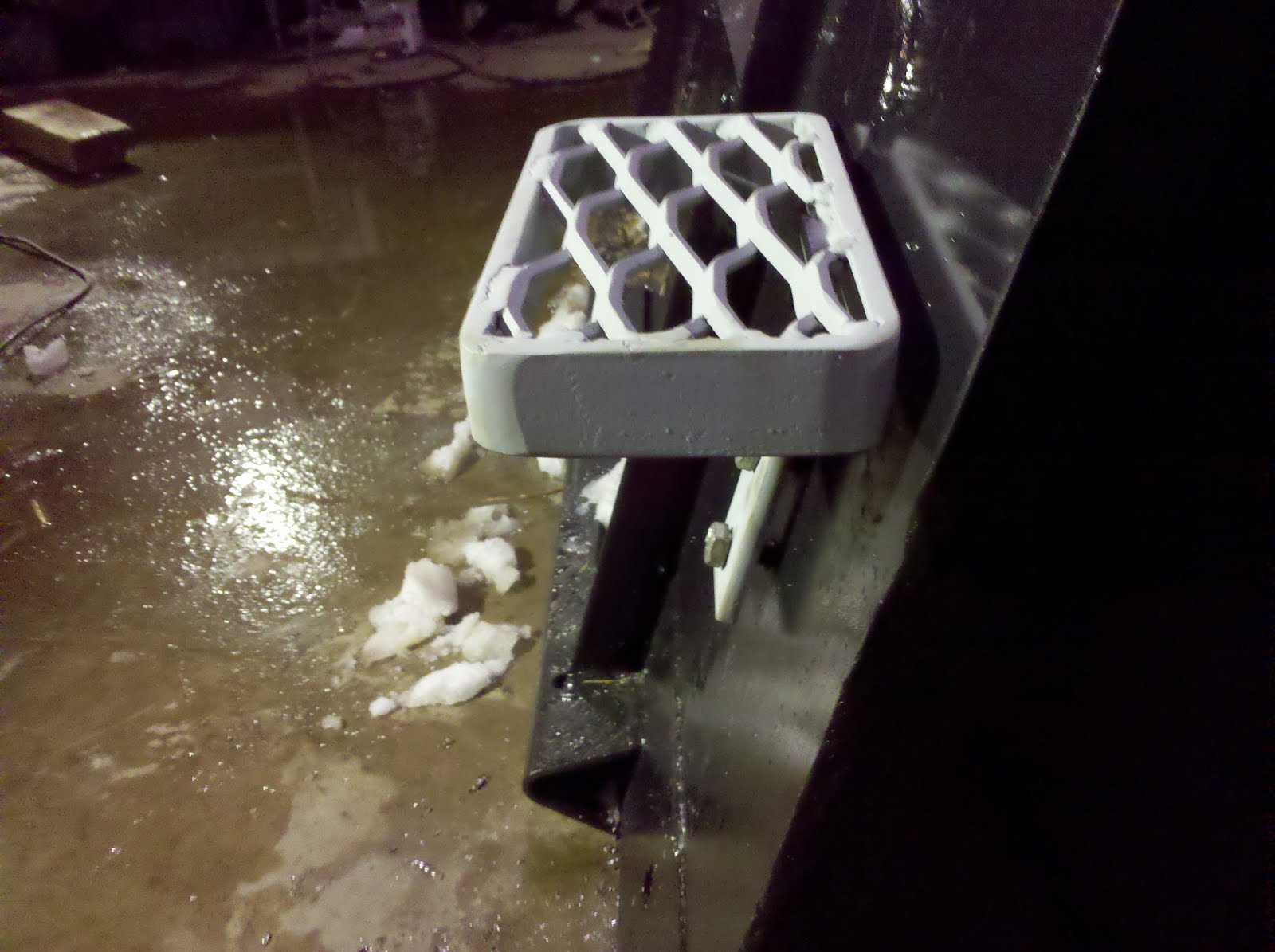 Herbold Metal Werks: Agri-Step Skid loader bucket steps