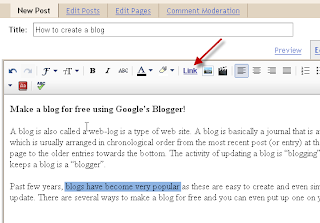 Blogger Blogging Tips: How to open link in new window