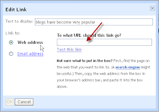 Blogger Blogging Tips: How to open link in new window
