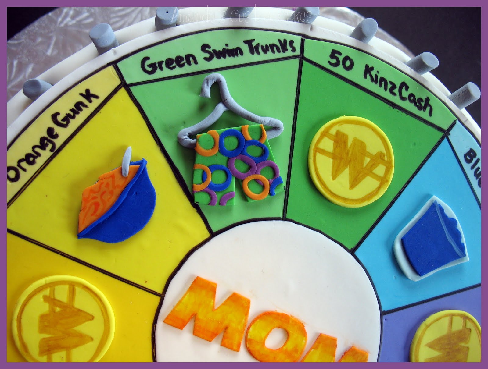 Amanda's Custom Cakes: Wheel of Wow, McQueen and a Daycare anniversary!