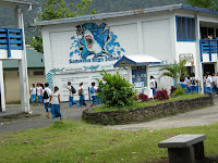 on my way to paradise: Day 8: HIgh School Visits: Pix from Samoana H. S.