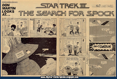 My Star Trek Scrapbook: Mad spoof: "Star Blecch III: The Search For Plot."