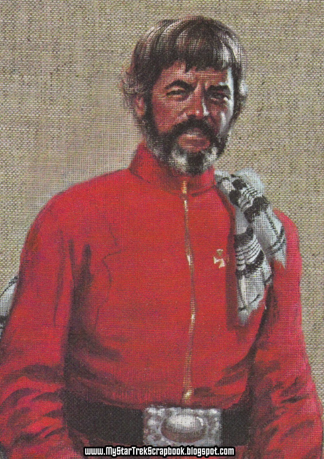 My Star Trek Scrapbook: Kelly Freas Scotty Portrait