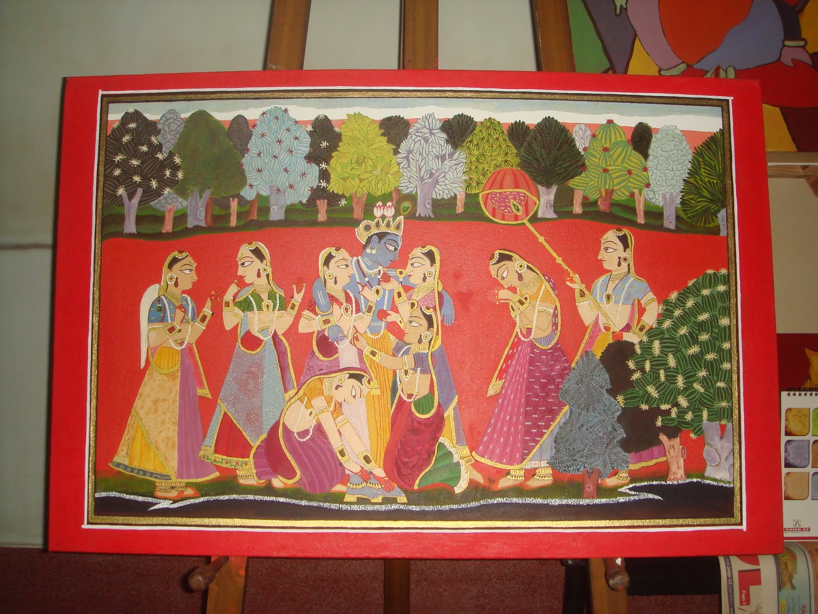 Vineet Mittal - Painting: Basohli Gita Govinda