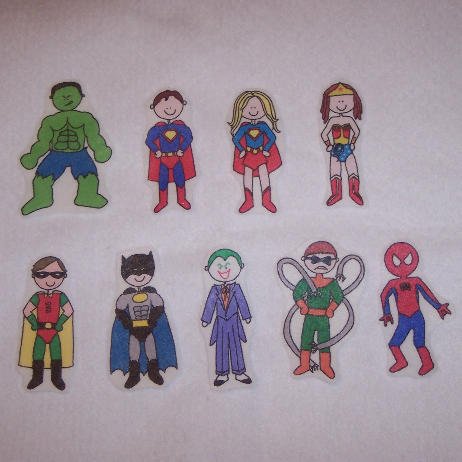 Rising Moon Adventures: Super Heroes Play Set