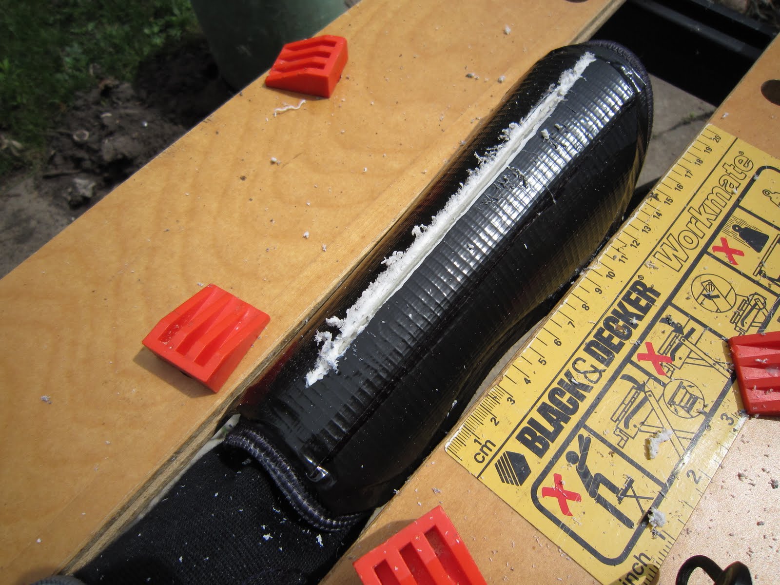 Chuck Does Art: DIY Batman Costume: Gauntlets