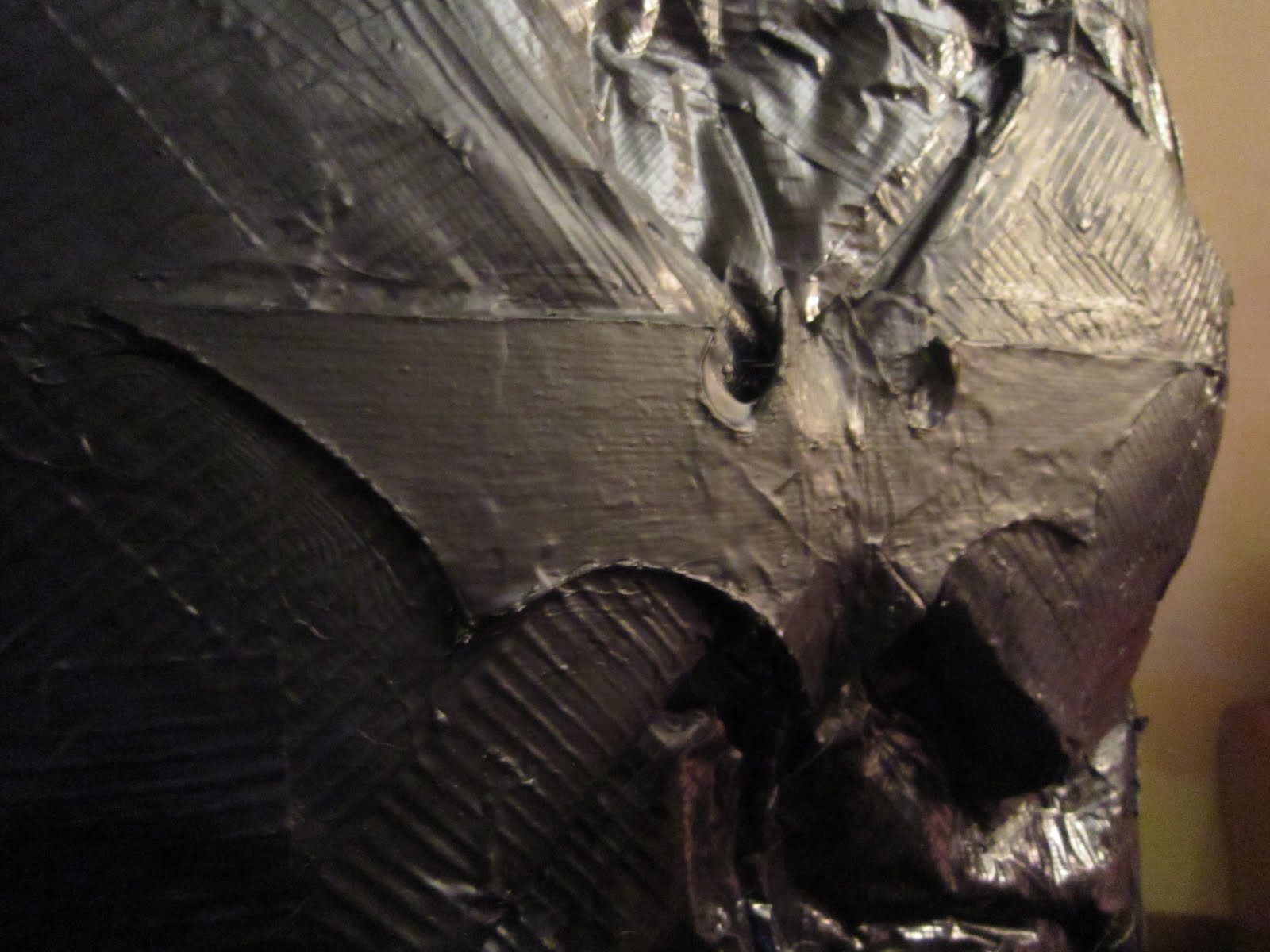 Chuck Does Art: DIY (do it yourself) Batman Costume: Chest Plate