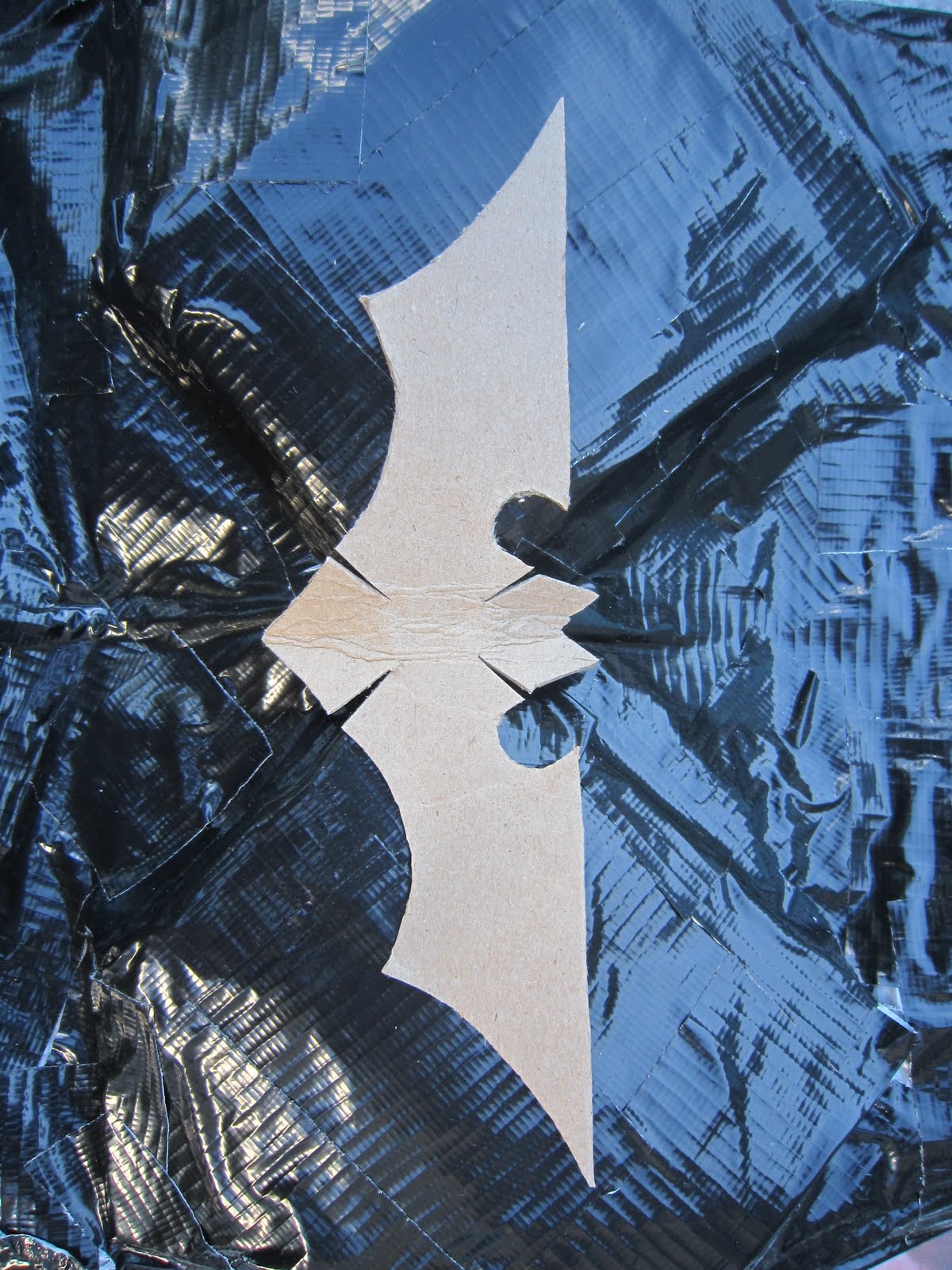 Chuck Does Art: DIY (do it yourself) Batman Costume: Chest Plate