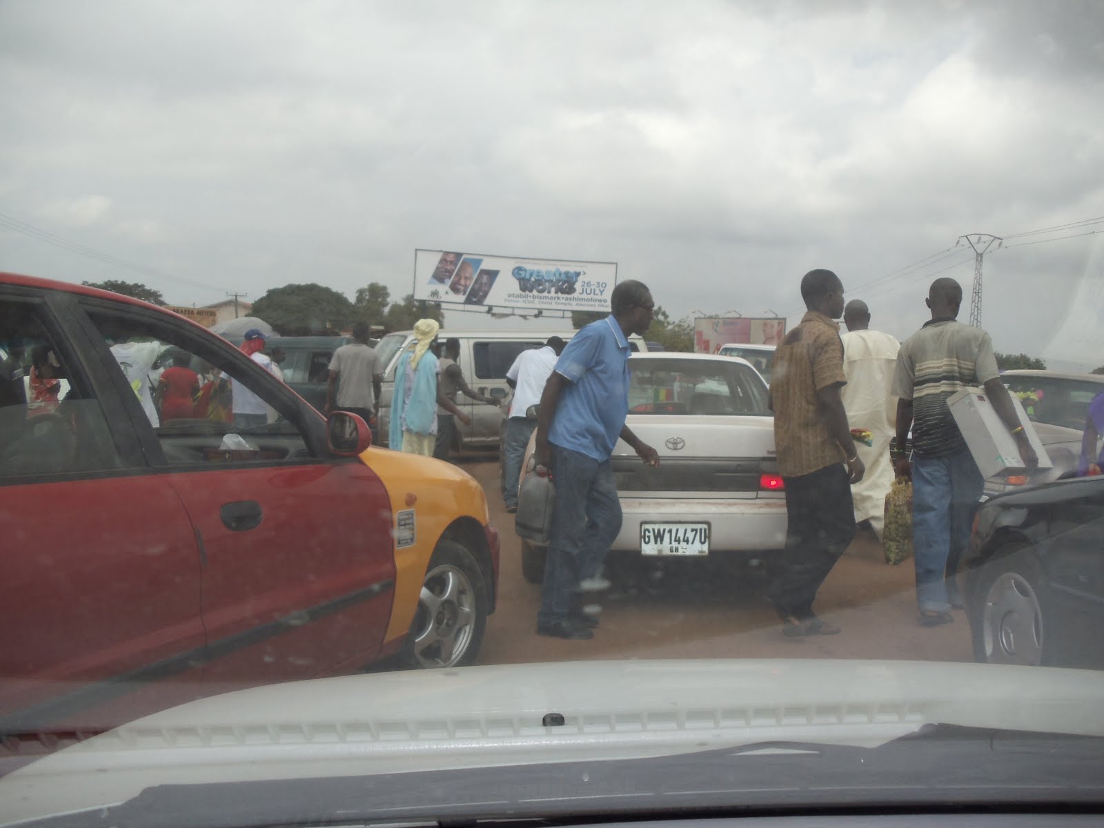 7 Weeks in Ghana: Day 41 - Driving / Traffic in Ghana