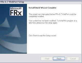 Applications & Technology Blog By Waqas: Using Microsoft FRx Web Port