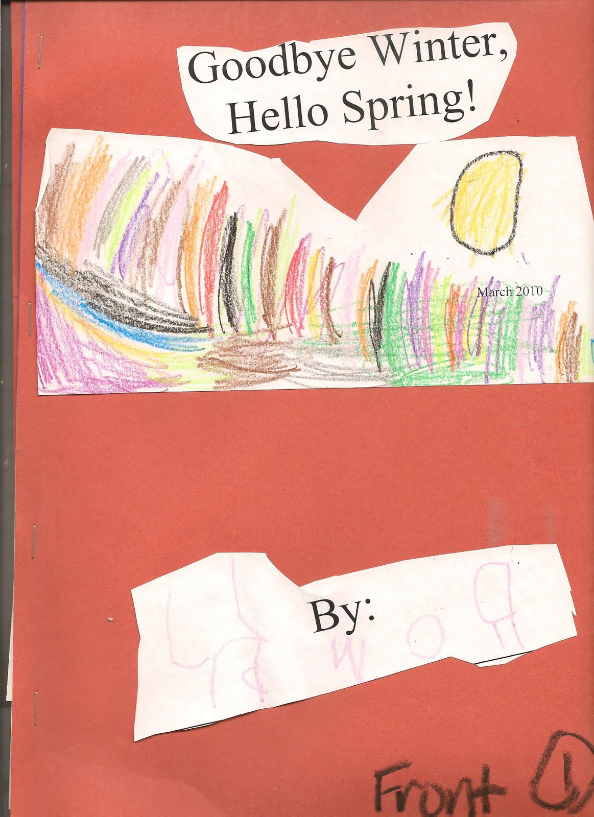 Matties NATURE Connection: Reading Readiness Project - Goodbye Winter ...