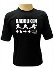 Petito Camisetas: Camisetas de Games (Hadouken)