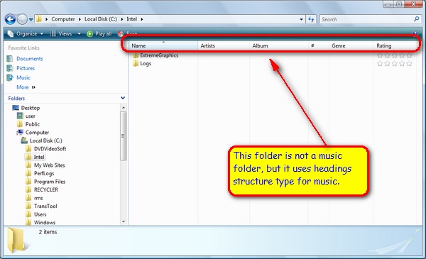 Information & Tutorial: Vista Tips - Changing the Column Headings ...
