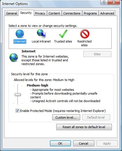 Information & Tutorial: Learn Vista - Changing Internet Explorer ... Information & Tutorial: Learn Vista - Changing Internet Explorer ...
