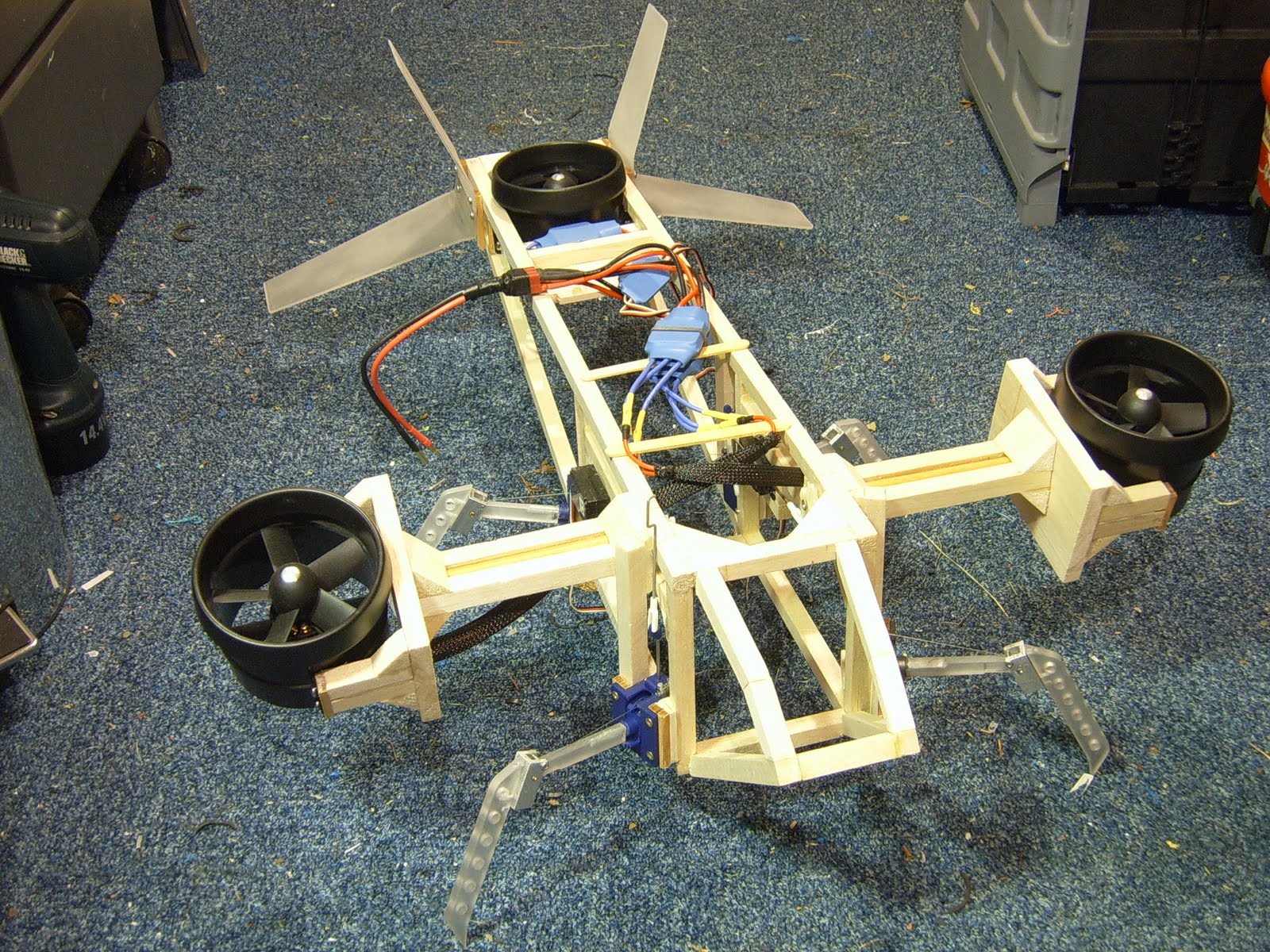 Ducted Fan VTOL UAV / Sci-Fi Craft: August 2010