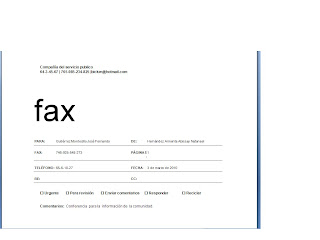 ElAbOrAcIoN dE DoCuMeNtOs ElEcTrOnICoS: Fax
