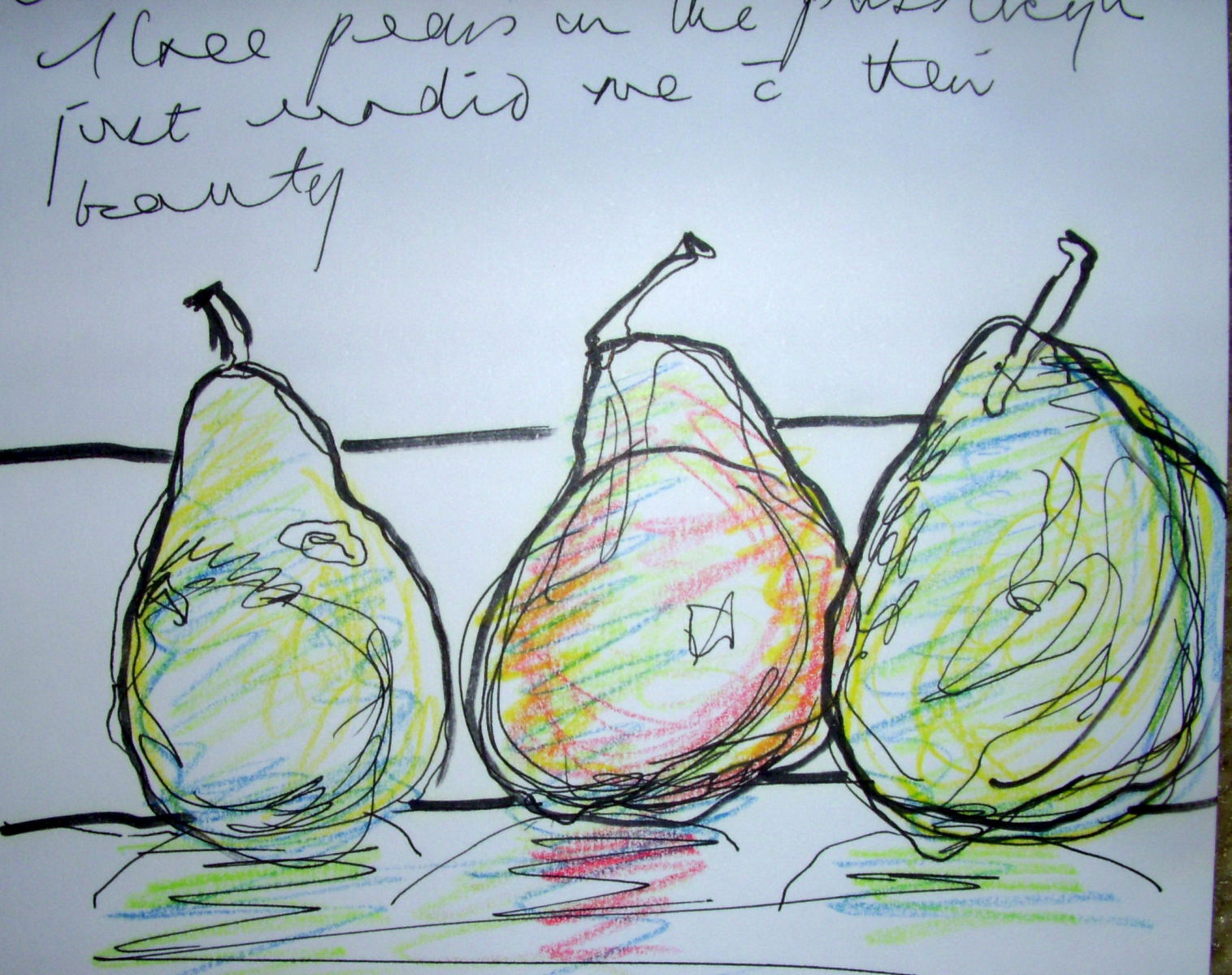 Art, the Beautiful Metaphor: Drawings and journal pages