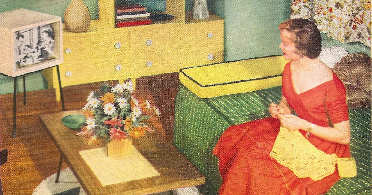 Stitch Story: An Inspiring Vintage Yarn Ad!