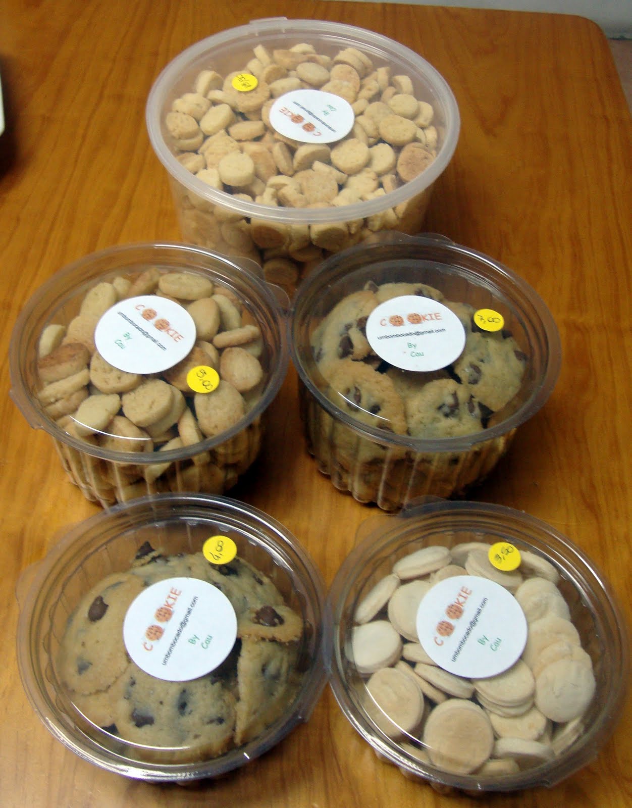 Cookies & Gifts: BISCOITOS embalados