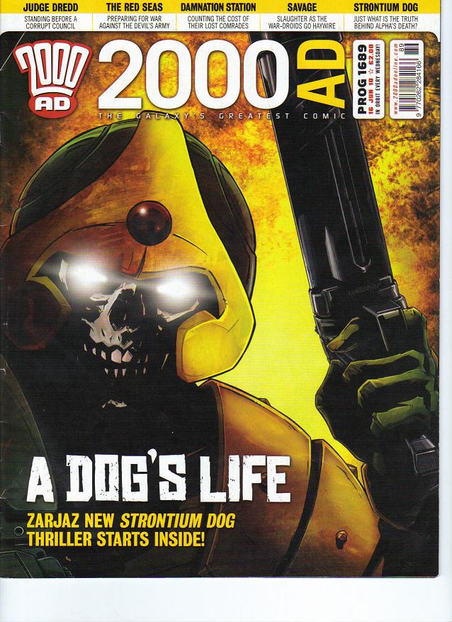 Pointless Philosophical Asides: 2000AD Part 2: Strontium Dog and Judge ...