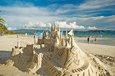 Boracay Sand Castles Pictures: Boracay Sand Castles No Date