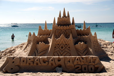 Boracay Sand Castles Pictures: Boracay Sand Castles 2007