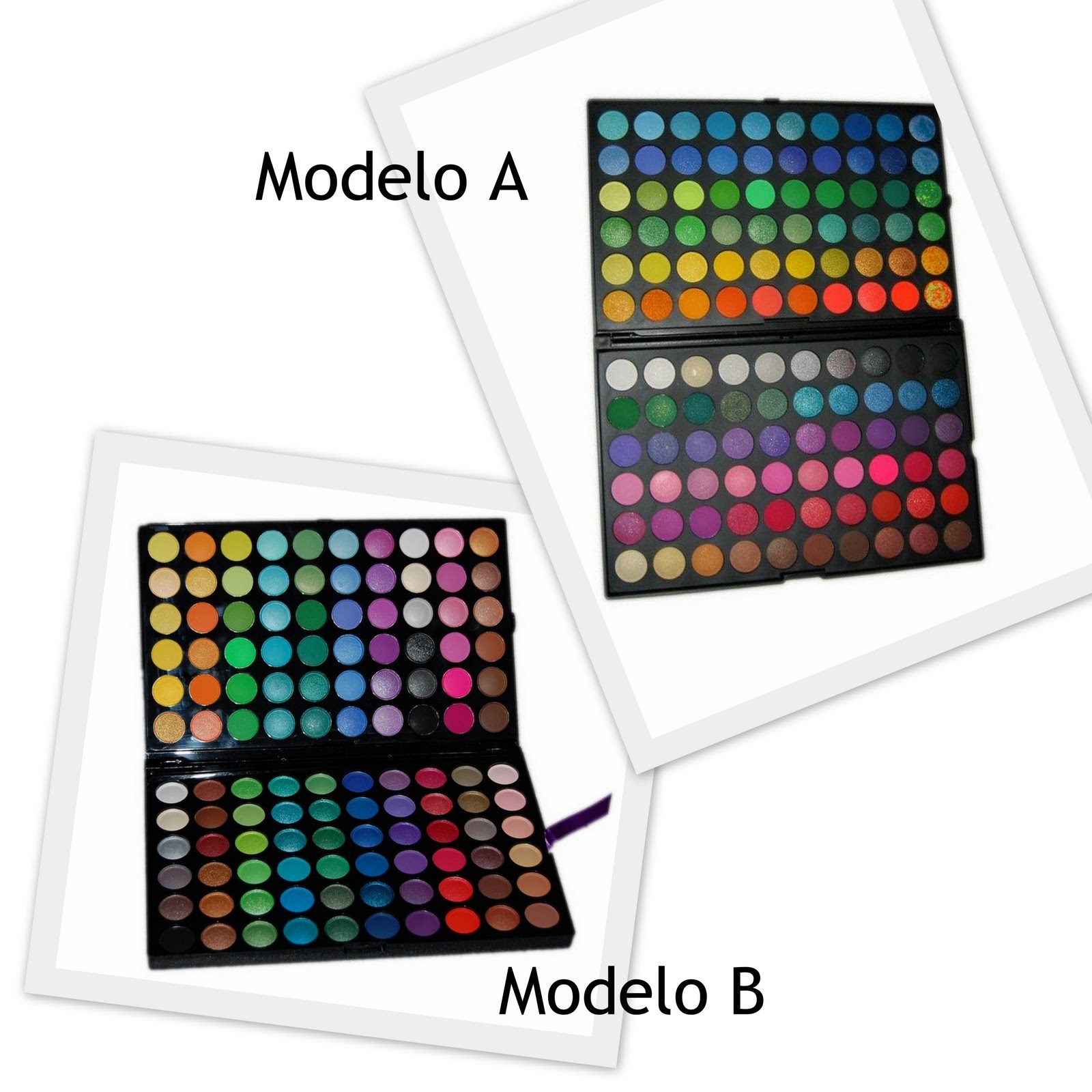 Big Cosmético: Paleta 120 A - Paleta 120 B