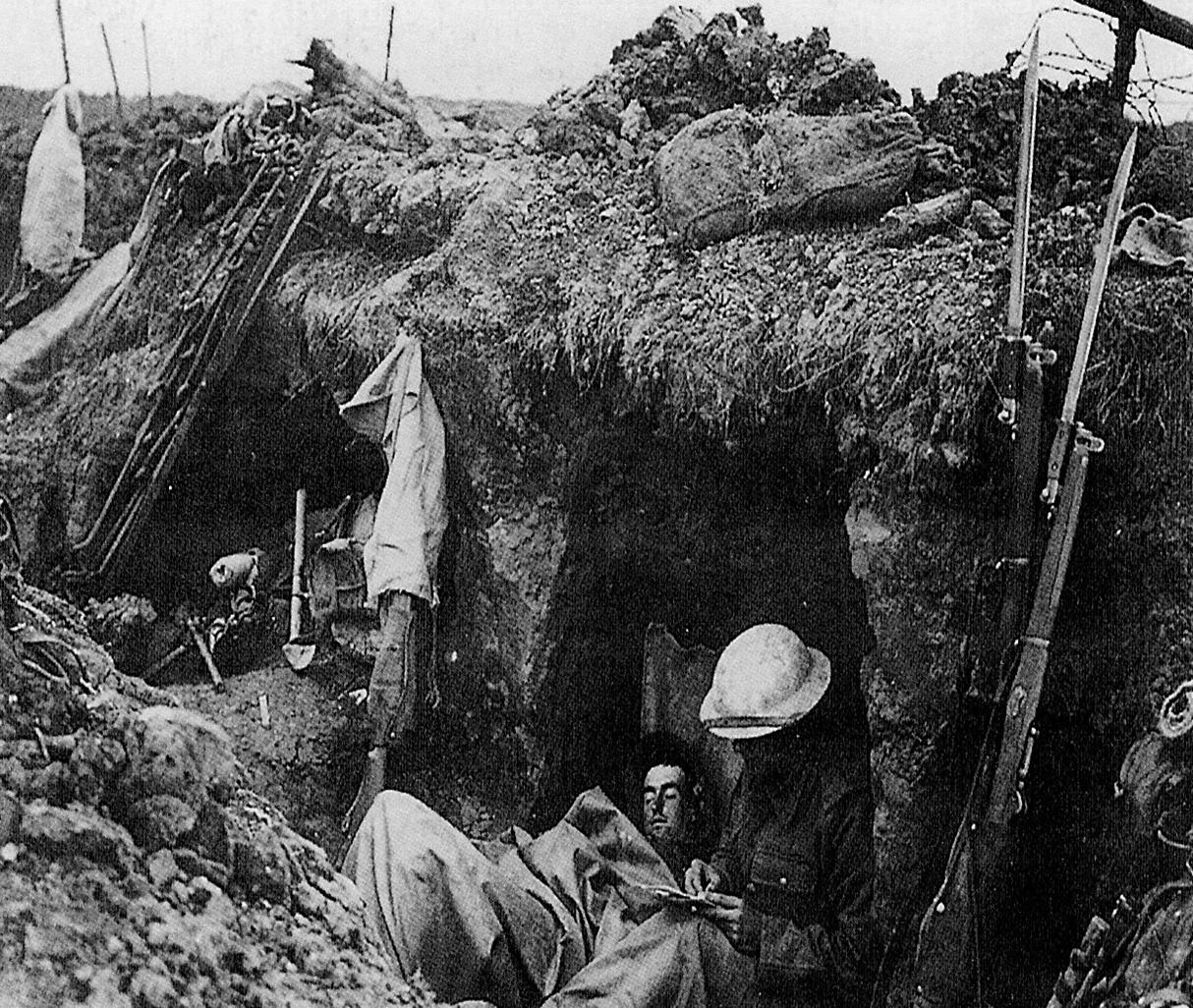 Photos Life In The Trenches World War I