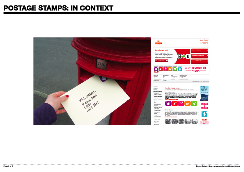 FMP: final boards for postage stamps.