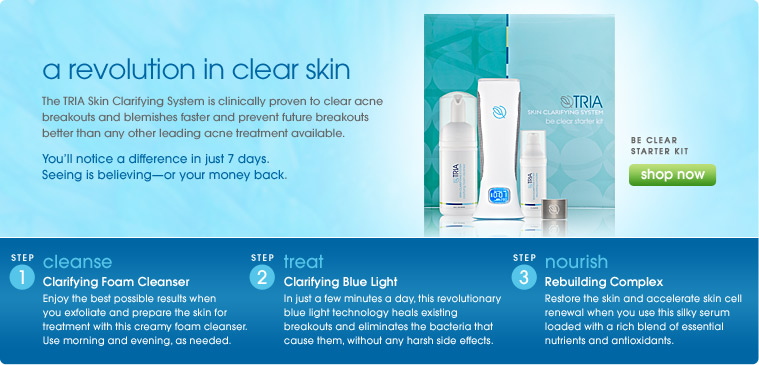 Best Things in Beauty: TRIA Beauty's Skin Clarifying System