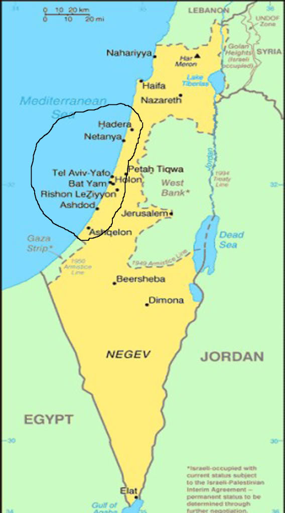 The Holy Land And Judaism: Israel's Tourism - Coastal Plain