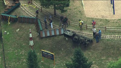 Mile High Blog: Tiny Train Derails In Tiny Town Causing Tiny Injuries ...