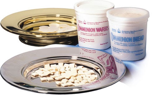 Bring the Books: Communion Wafers Upgraded To Communion Bread