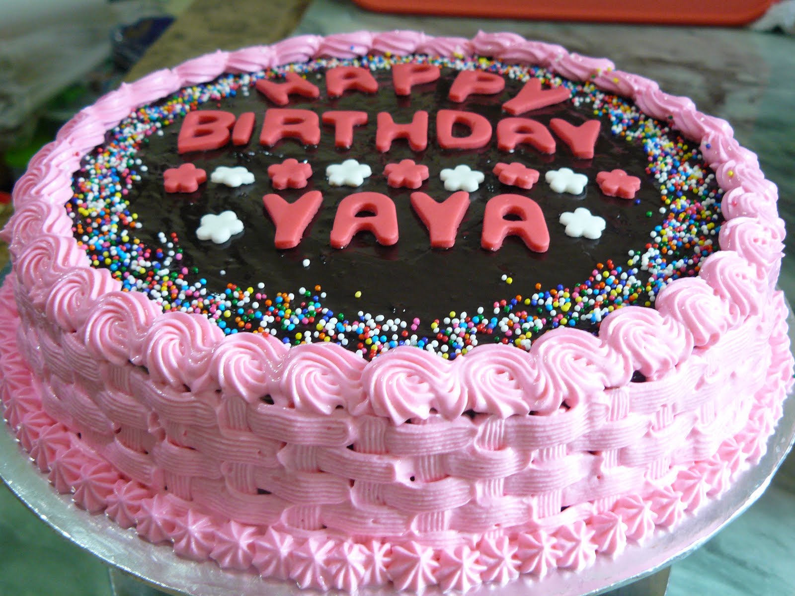 fresh from the oven: Happy Birthday YAYA